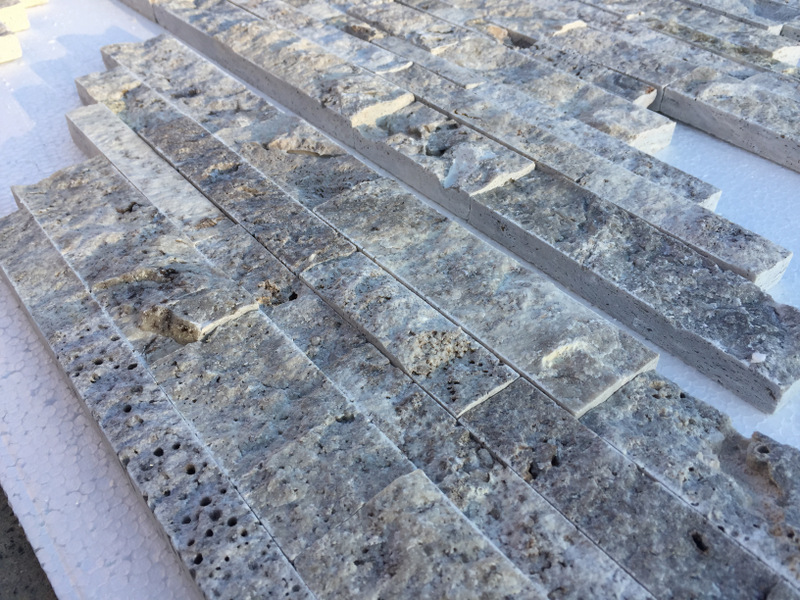 Travertin Štípaný Silver - Stonemania